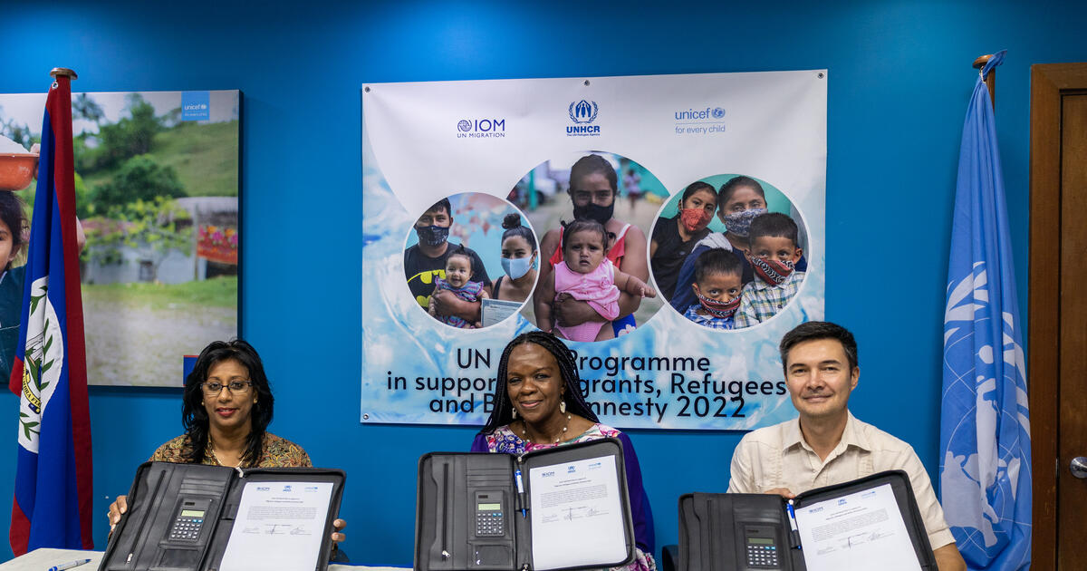 OIM, ACNUR y UNICEF firman segundo plan de trabajo conjunto de la ONU ...